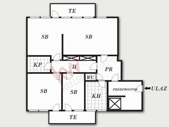 Stan 4.0, 122m2, Baba Višnjina (Beograd), 550000e