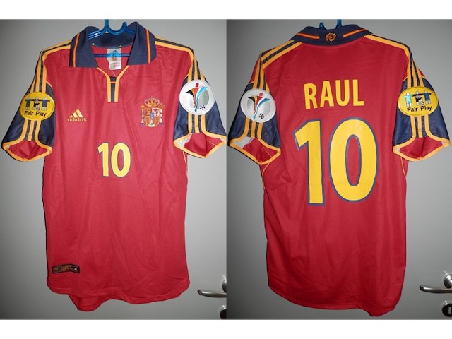 Španija dres (EURO 2000) Raul 10 Espana Spain