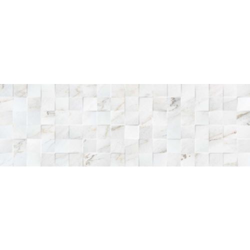 KANJIZA MARMO MOSAIC 3D BIANCO 25x75