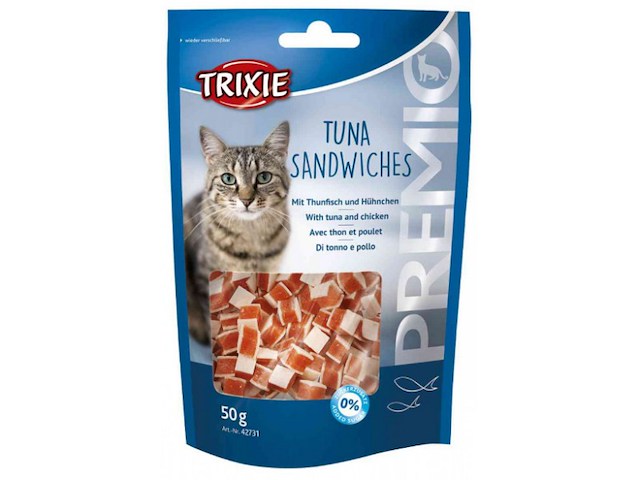 TRIXIE Hrana za mačke PREMIO Sendviči Tuna Sandwiches 50gr