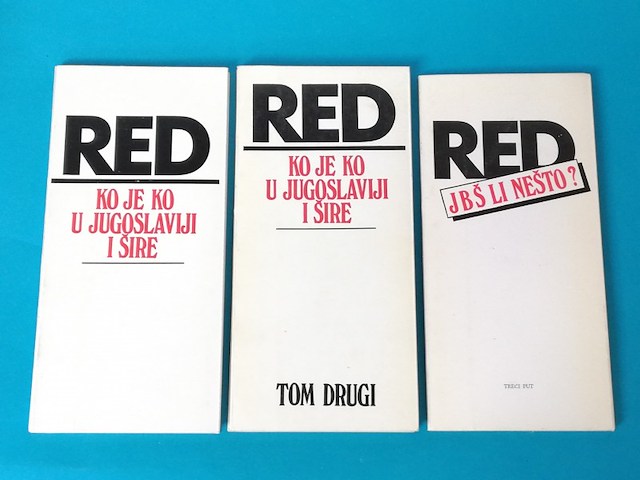 RED Đorđe Sudarski - komplet 1-3