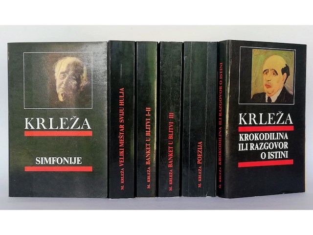 MIROSLAV KRLEŽA - komplet (1-6)