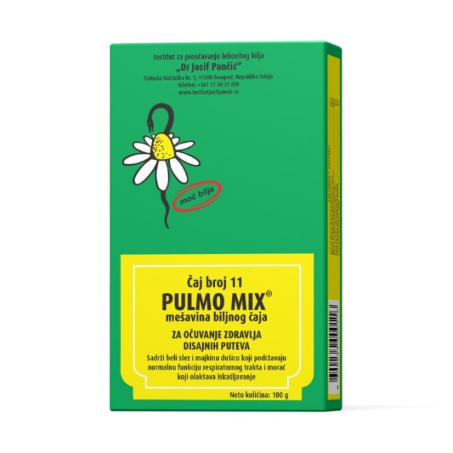 ČAJ 11 PULMO MIX 100G
Opis
INFORMACIJE
NALOG
SERVIS
KORISNI LINKOVI