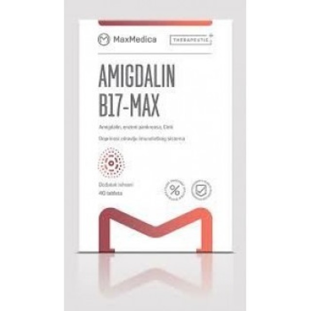 MAXMED AMIGDALYN B17 MAX TABLETE A40
Opis
INFORMACIJE
NALOG
SERVIS
KORISNI LINKOVI