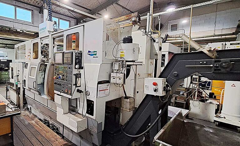 CNC-Dupli vreteno Strug
Doosan QL300H