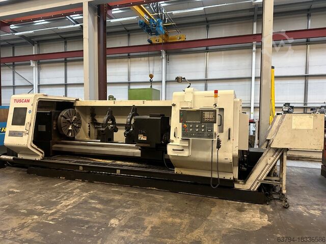 CNC strug
Tuscan LC38 x 3000mm CNC Lathe