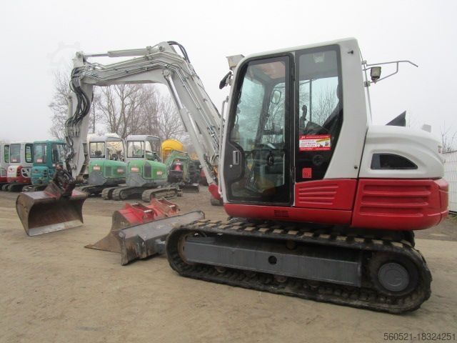 Mini bageri
Takeuchi TB 290 Powertilt + hydr. Schnellwechsler + 3 Löffe