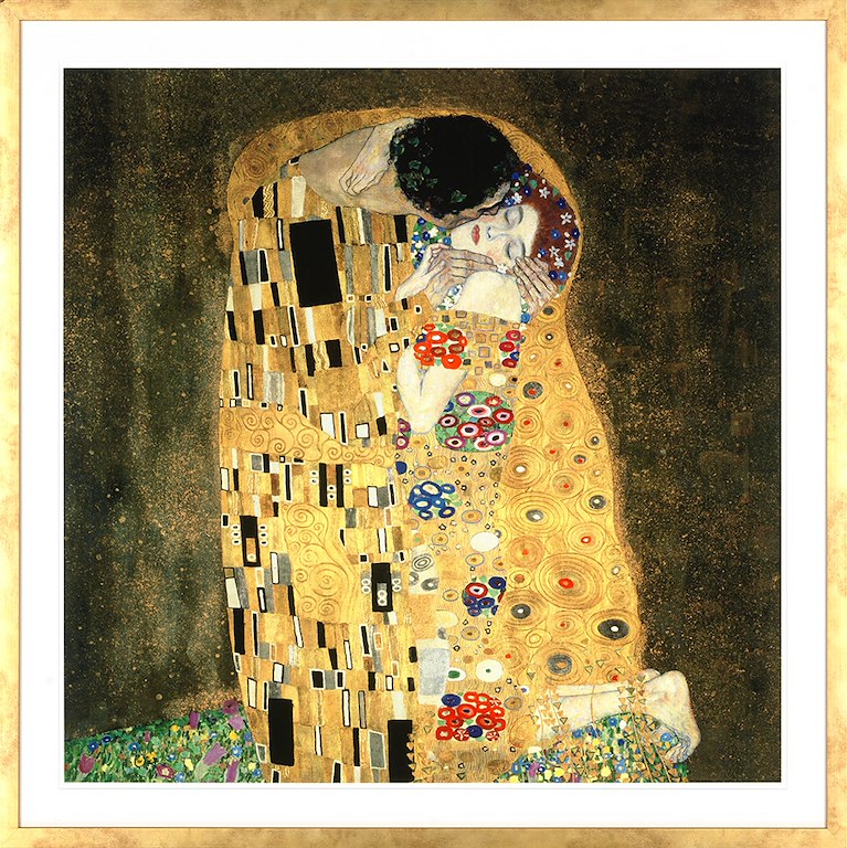 Slika – „G. Klimt : The Kiss“