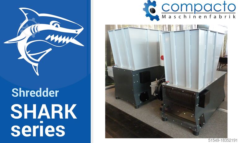 Seckalica za drva
compacto Zerkleinerungsmaschine SHARK 83