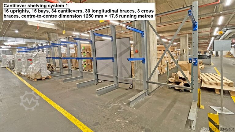 Cantilever rack
SSI Schäfer GmbH Schwerlast Kragarmregalsystem KR