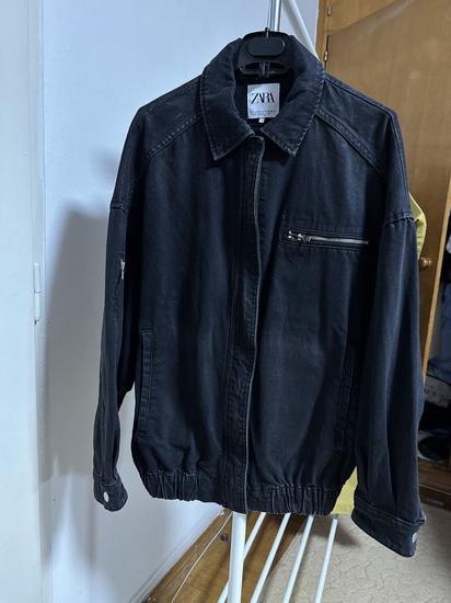 Zara bomber denim