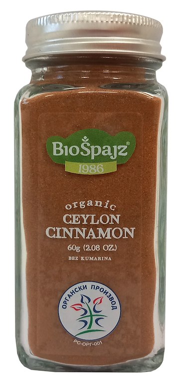 Cejlonski cimet (organski proizvod) 60 g Bio Špajz