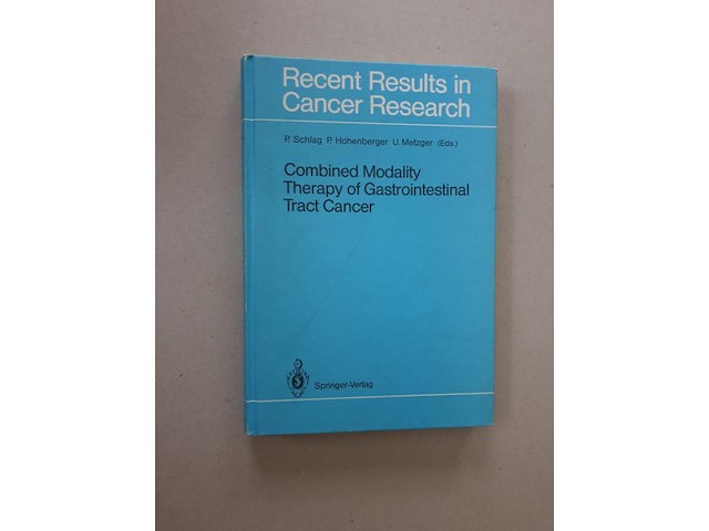 Recent results in cancer research