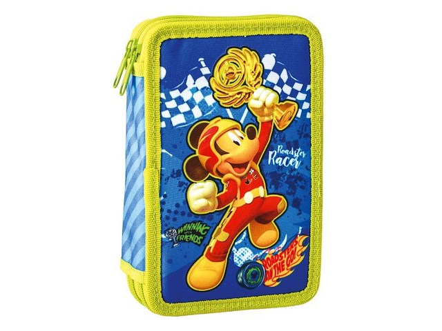 Mickey Mouse Racing Dupla puna pernica - Double Decker