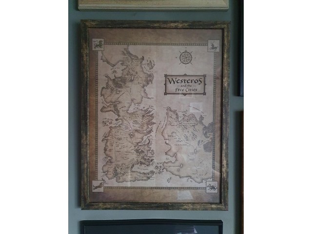 WESTEROS mapa u ramu