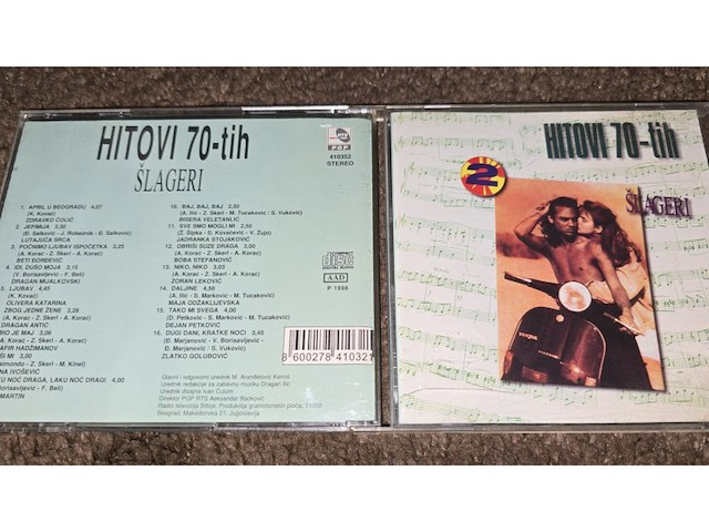 VA - Hitovi 70-tih,Slageri 2 , ORIGINAL
