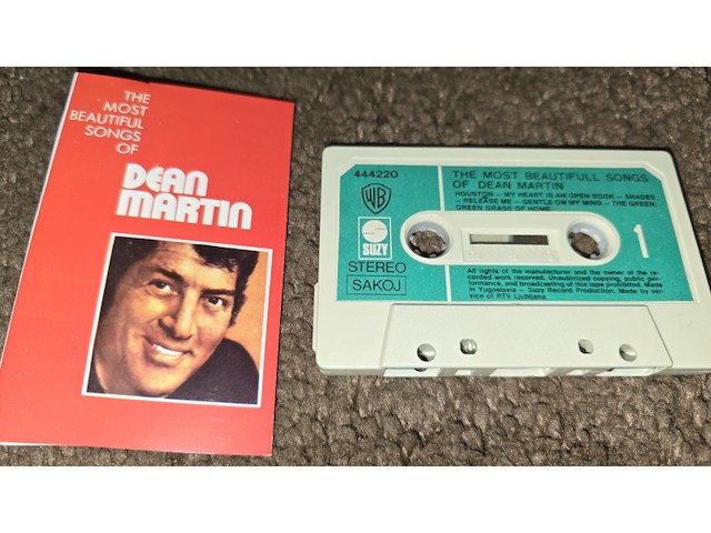 The most beautiful songs of Dean Martin