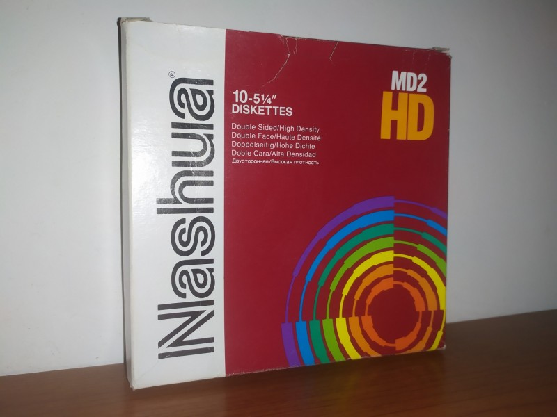 Nashua MD2 HD 5¼ Diskettes