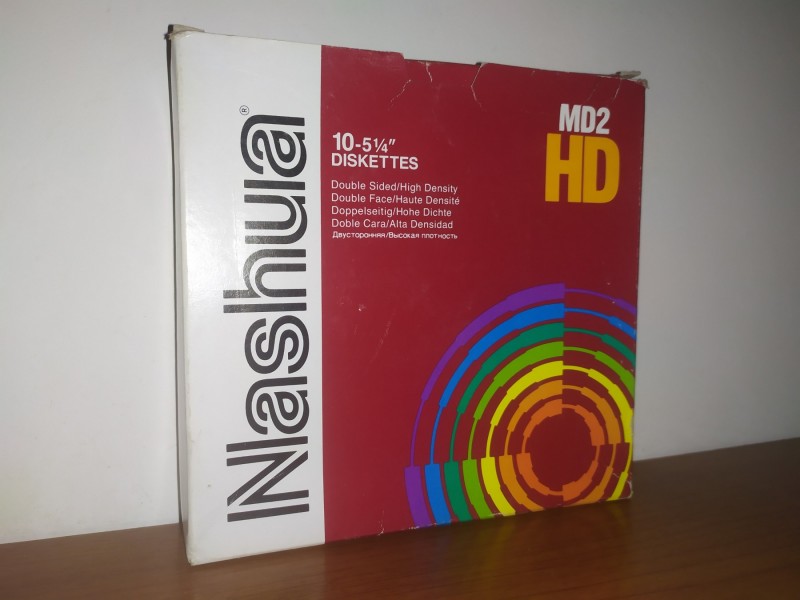 Nashua MD2 HD 5¼ Diskettes