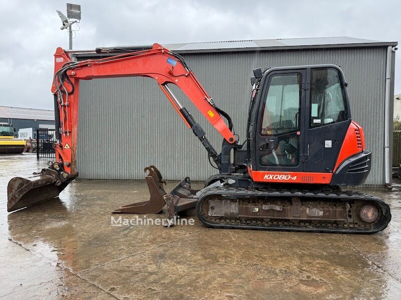 Kubota KX 080-4 mini bager