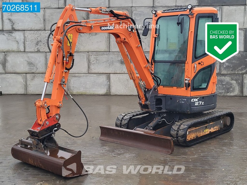 Doosan DX27 Z mini bager