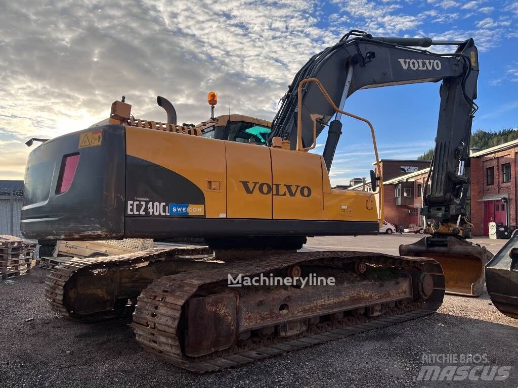 Volvo EC240 CL Rotorilt / plan och tandskopa bager guseničar