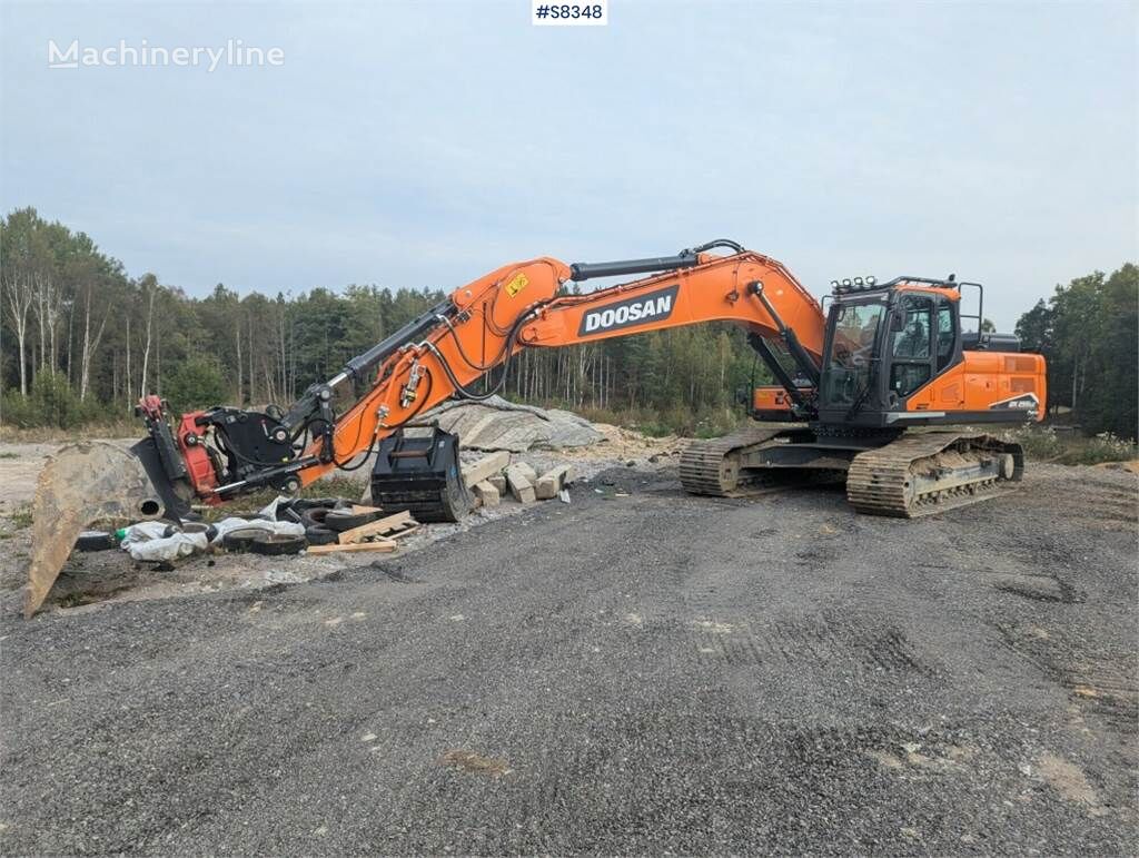 Doosan DX255LC with 120 h! Tiltrotator and buckets (SEE V bager guseničar