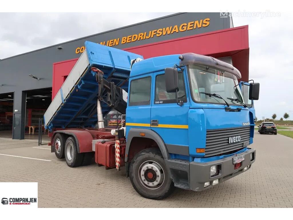 IVECO Turbostar 190.42 Turbostar 190.42 - Tipper with crane - Bonfigli pokretna dizalica