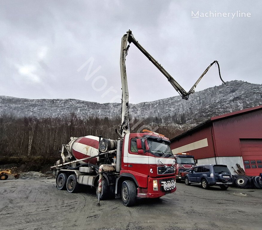 Volvo FH12 460 *8x4 *CIFA MAGNUM 25 + MIXER 7m3 *VIDEO pumpa za beton