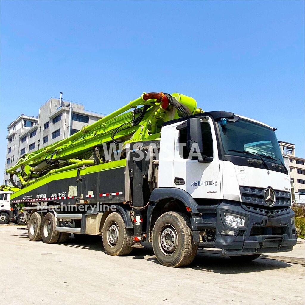 Zoomlion Used 63m Mercedes Benz Chassis Concrete PumpTruck pumpa za beton