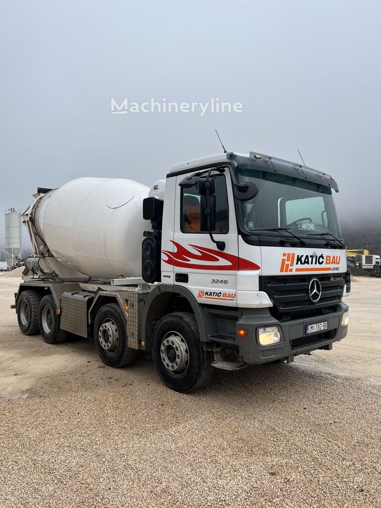 Cifa na šasiji Mercedes-Benz Actros 3246 3 Veksel Sistem Mixer, Kipper, Abrol kamion s mešalicom za beton