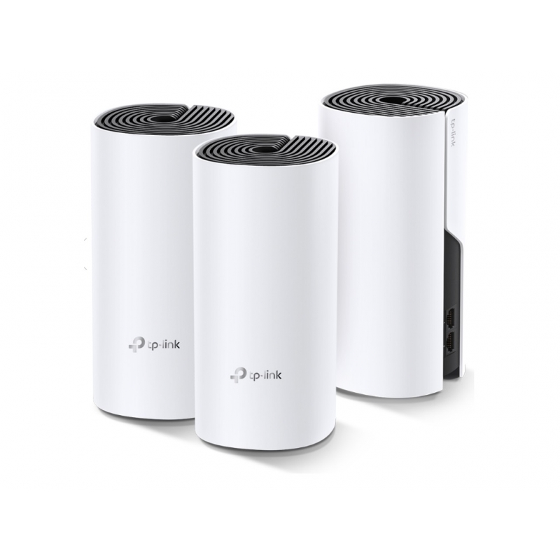 Mrežni mesh sistem TP-LINK DECO E4(3-PACK) Wi-Fi/AC1200/867Mbps/300Mbps/2x LAN/2 antene