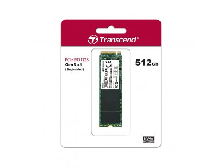 SSD M.2 512GB NVMe TS512GMTE112S TRANSCEND