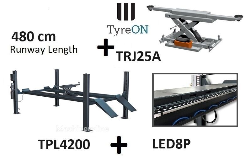 Nova TyreON ► TPL4200 + TRJ25A + LED8P makazasta auto dizalica