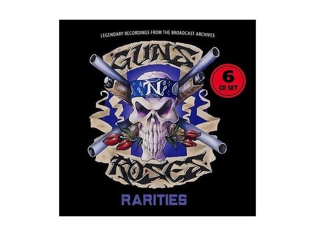 Guns N` Roses Rarities 6 x CD Box Set