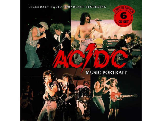 AC/DC - Music Portrait  6 x CD Box Set