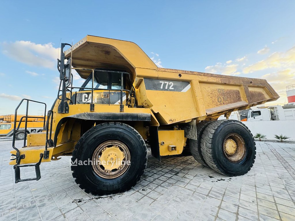 Caterpillar 772 damper sa krutom šasijom