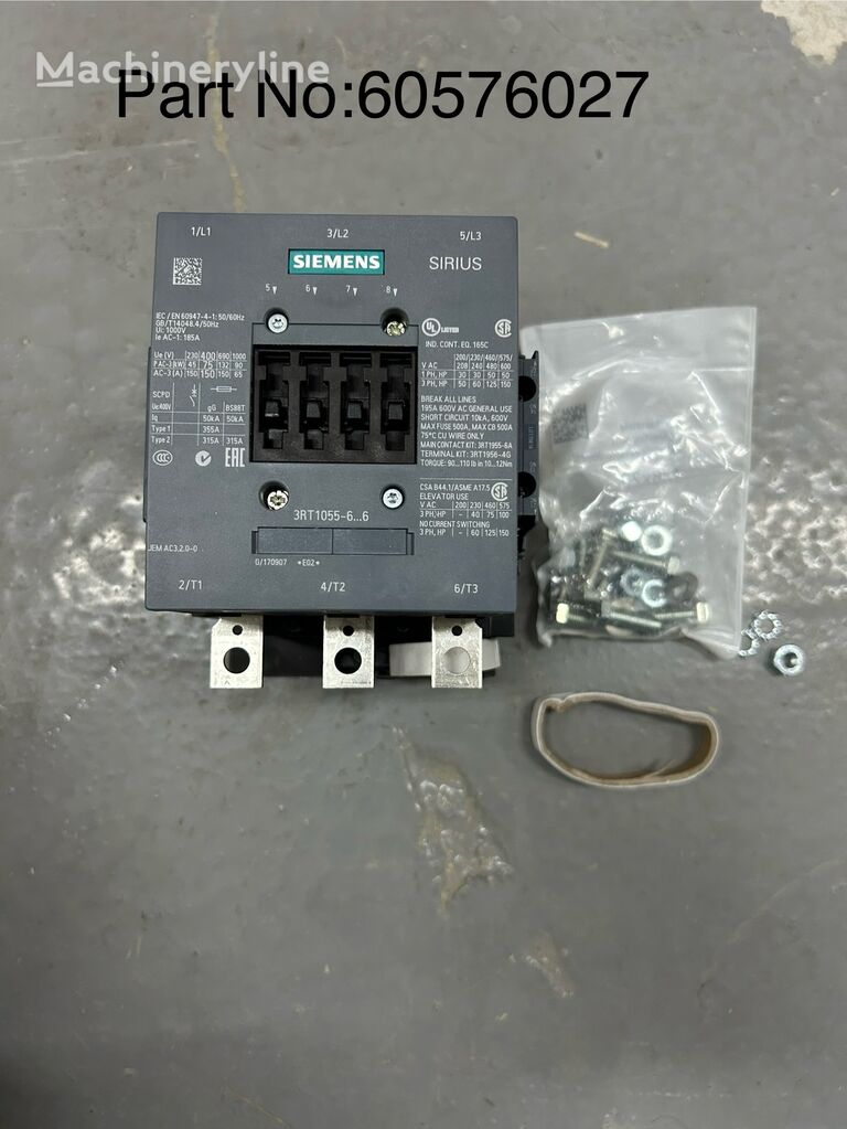 POWER CONTACTOR STETTER 60576027 za opreme za drobljenje