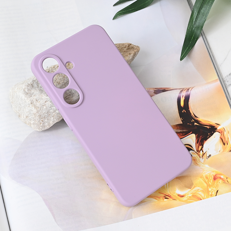 Maska Teracell Soft Velvet za Samsung S931B Galaxy S25 ljubicasta
