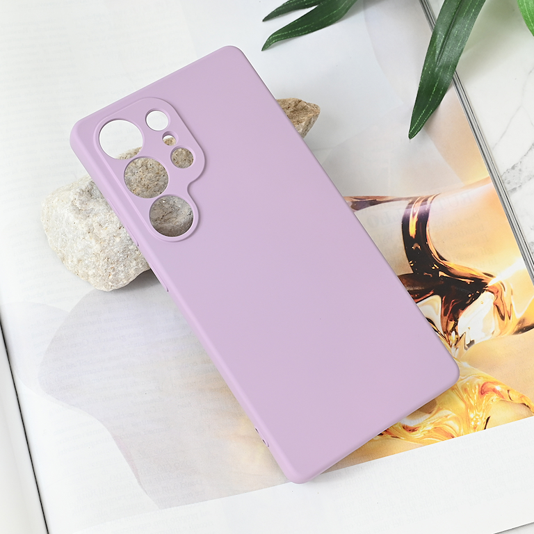 Maska Teracell Soft Velvet za Samsung S938B Galaxy S25 Ultra ljubicasta