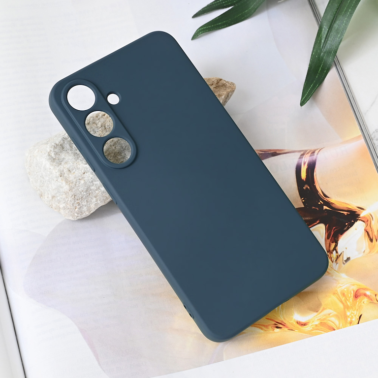 Maska(futrola) Teracell Soft Velvet za Samsung S936B Galaxy S25 Plus plava
