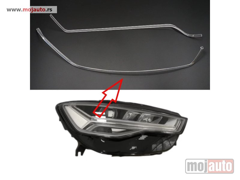 Audi A6 DRL tube