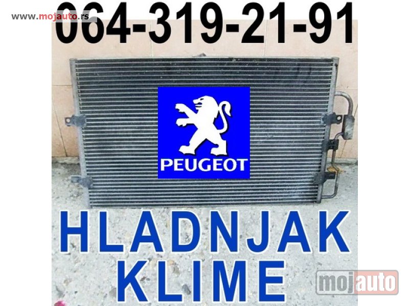 Hladnjak Klime Pežo 407 607 807 206 306 307 406 106 Peugeot