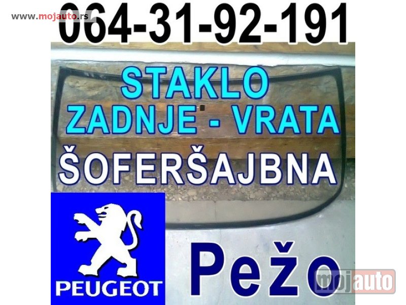 ŠOFERŠAJBNA STAKLO Pežo 407 607 807 307 206 406 306 106 405 205 309 Peugeot