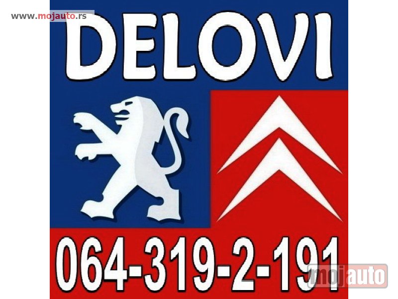 Peugeot 407,307,406,407,607,206,207,306,807,Partner,106 Delovi