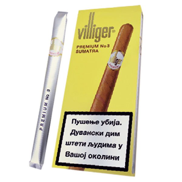 Villiger Premium No3 5 Cigara za Pušenje