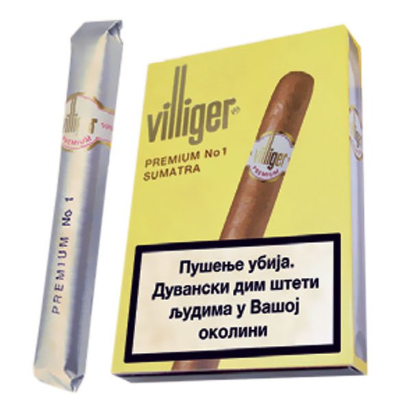 Villiger Premium No1 Sumatra Cigare za Pušenje