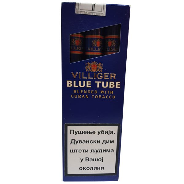 Villiger Blue Tube Tompus – 3 Cigare u Tubi