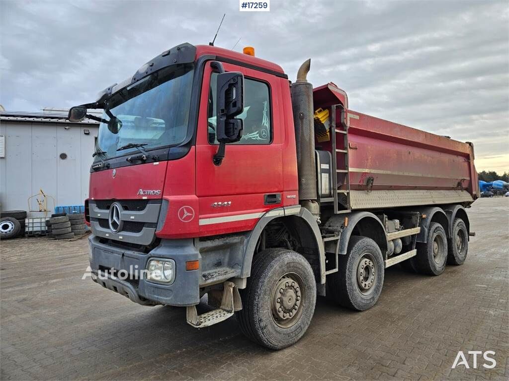 Mercedes-Benz Actros 4141 8x8 four-axle tipper (2010) kiper