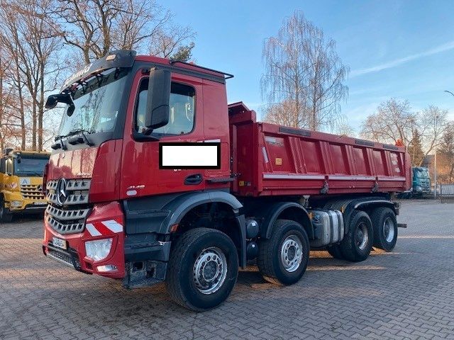 Mercedes-Benz AROCS 4148 8x4 EUR 6 KIPPER MEILLER BORDMATIK kiper